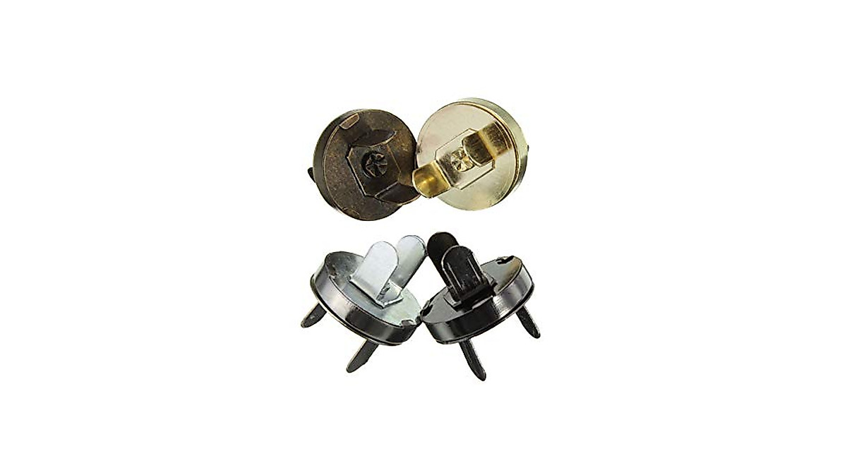 Magnetic Button Clasps Set | 40 Durable Snaps for Crafts & Sewing
