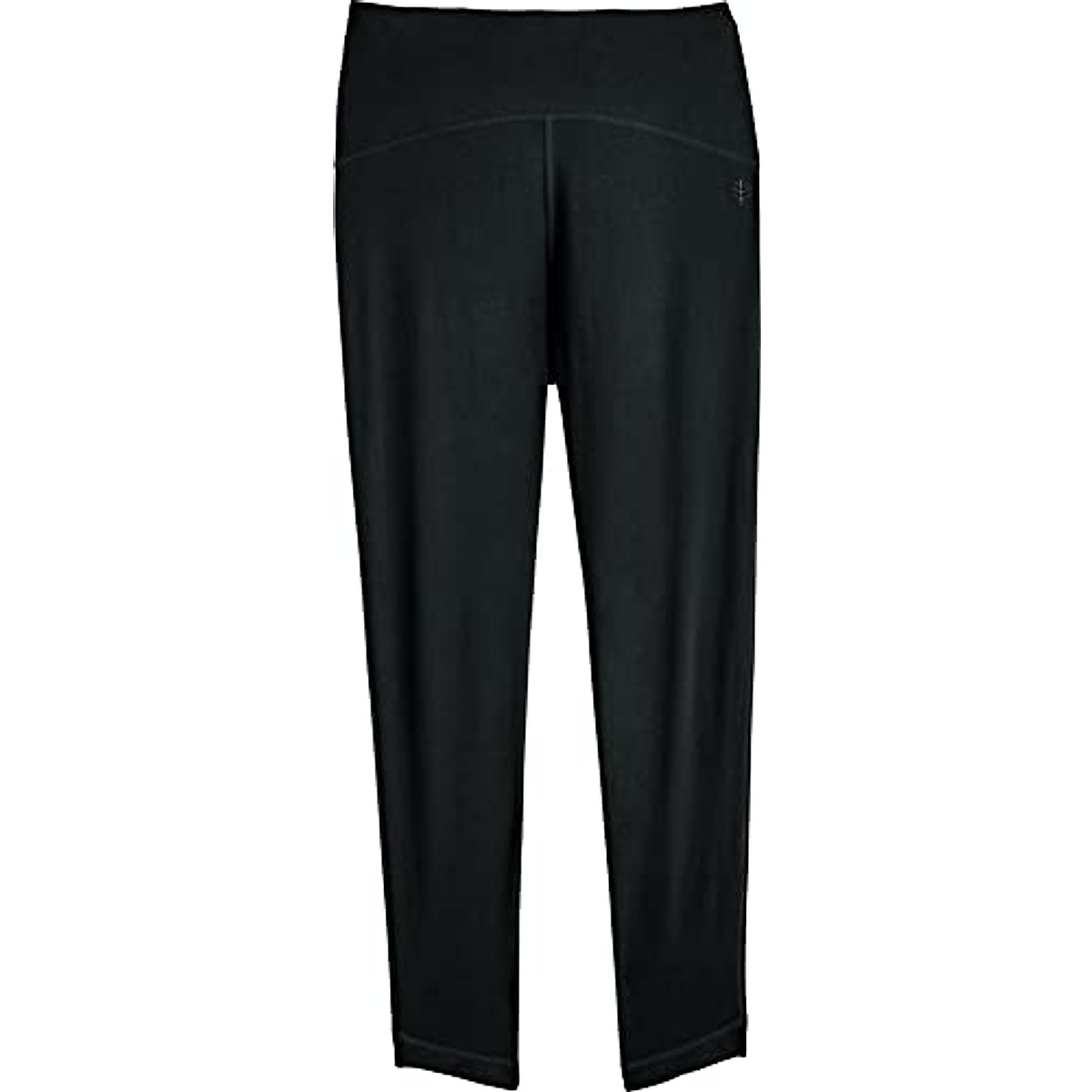 Coolibar UPF 50+ Women's Tulip Swim Leggings - Sun Protective (XX-Large- Black)