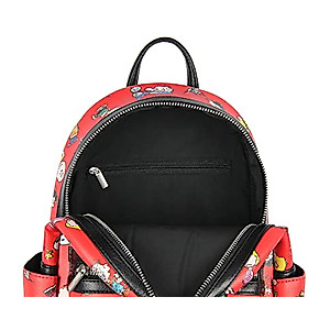 Peanuts Snoopy Charlie Brown Linus Lucy Sally Marcie Toss Print Mini Backpack