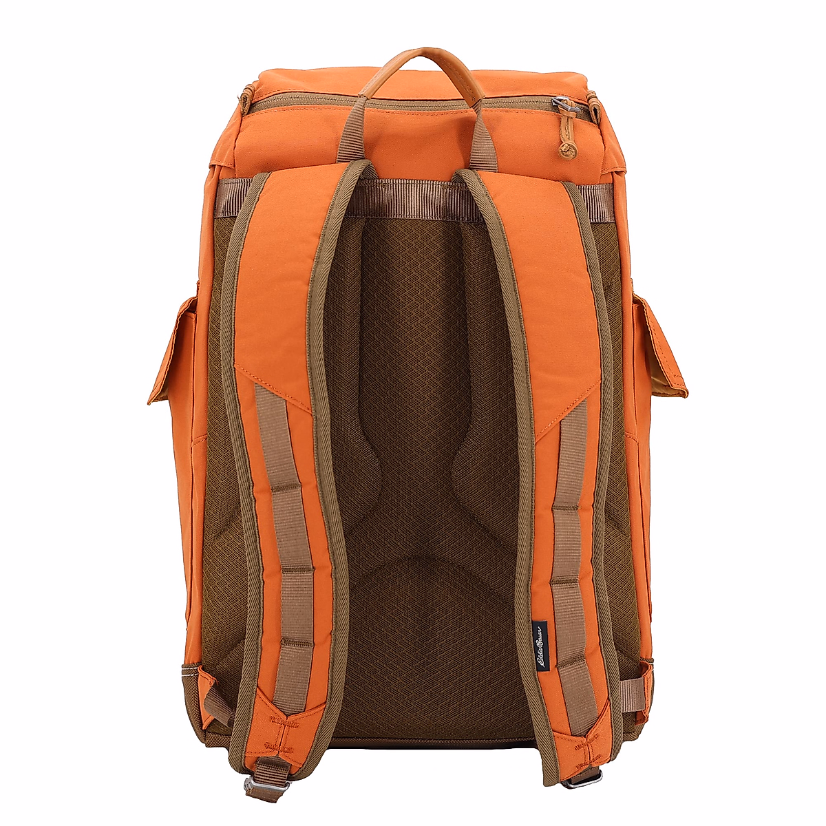 Eddie Bauer Bygone Backpack with Exterior Pockets and Laptop Compatible Sleeve, Terracotta, 25L