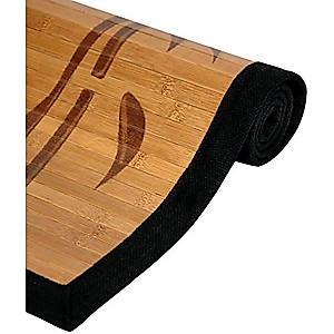 Oriental Furniture Bamboo Rug - Bamboo Tree - 2' x 3'