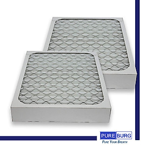 PUREBURG 2-Pack Replacement HEPA Filters Compatible with Hunter HEPAtech 30928 fits 30057 30059 30067 30078 30079 30124 30126 Air Purifiers