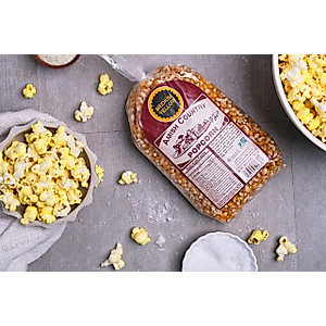 Amish Country Popcorn | 2 lb Bag | Medium Yellow Popcorn Kernels | Old Fashioned, Non-GMO and Gluten Free (Medium Yellow - 2 lb Bag)