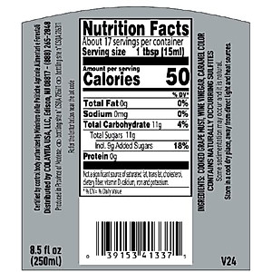 Colavita Aged Balsamic Vinegar of Modena IGP, 3 years, 8.5 Floz, Glass Bottle