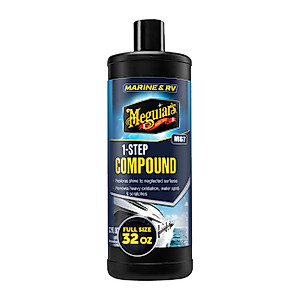 Meguiar's M6732 Marine/RV One Step Compound - 32 Oz Bottle