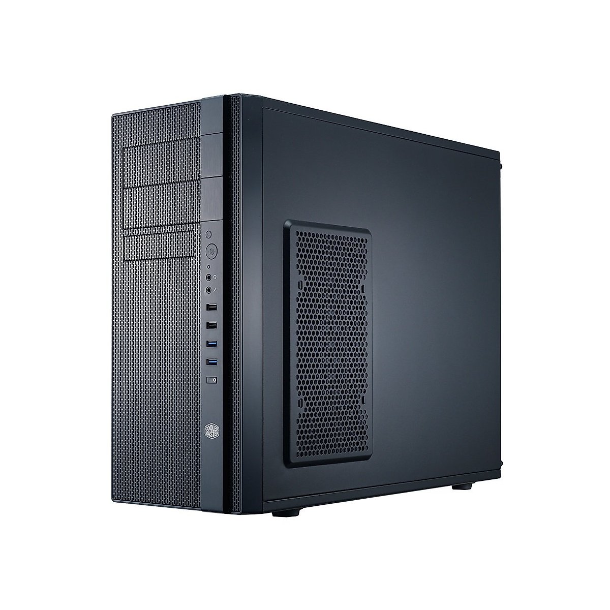 Cooler Master N400 - Mid Tower Computer Case with ATX Motherboard Support, Multiple 240mm Radiator Support, and Ventilated Front Panel