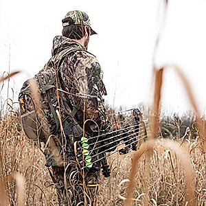 Midland GXT1050VP4 Long Range Walkie Talkie - 50 Channel GMRS Two Way Radio (Mossy Oak Camo, 4 Radios)