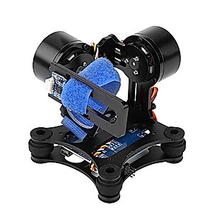 Drfeify RC Metal Brushless Gimbal Board BGC 2.2 Fit for 3/3+ / 4 Camera RC Drone Quadcopter Parts(Black)