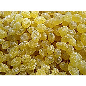 Claeys Lemon Bulk Sanded Candy Drops - 2 lbs of Fresh Delicious Candy