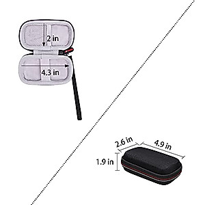 XANAD Hard Case for EMAY EKG Monitor or EVISTR 16GB Digital Voice Recorder - Travel Protective Bag
