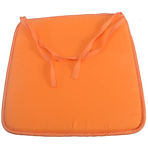 Xiaokeis 36x36cm Chair Cushions, Rocking Chair Pads and Cushions Chair Cushions for Dining Chairs, Office Chairs, Hardwood Floors(Orange)