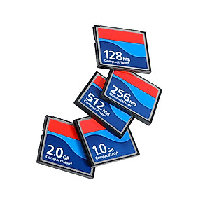 ZhongSir Two Pack 1GB Compact Flash Memory Card High Speed Digital Camera Card Industrial Grade Card(2pack)