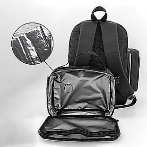 Yurcstr Anime Backpack Large Capacity Backpack Set, School Bag With Lunch Box and Pencil Case. School Backpack For Boys and Girls.1