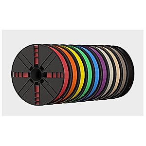 MakerBot MP06572 Large 10-Pack PLA Filament, Spool, 1.75 millimeters Diameter (Pack of 10)