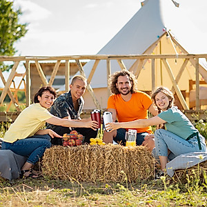 EcoMozz 20oz Tumbler Stainless Steel Vacuum Insulated Mug with Lid, Double Wall Travel Mug, Durable Powder Coated Coffee Cup, Suitable for Ice Drinks and Hot Beverage (New Mix 12 pack)