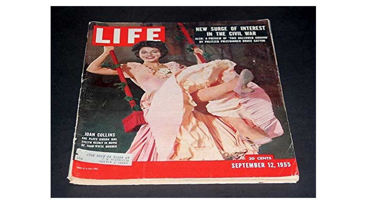 September 1955 Life Magazine - Joan Collins Cover