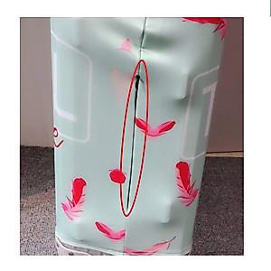 WUJIAONIAO Travel Luggage Cover Baggage Suitcase Protector Fit for 18-32 Inch Luggage (XL (for 29-32 inch luggage), Pink flamingo)