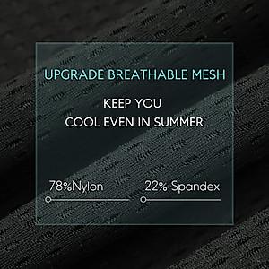 LODAY FTM Elastic Chest Binder Women Transgender Tomboy Trans Breathable Breast Binder Pullover Tank Top(Medium, Black)