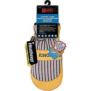 Kinco - Leather Work and Ski Mitt, Heatkeep Insulation, (1927KWT-M) (Medium)