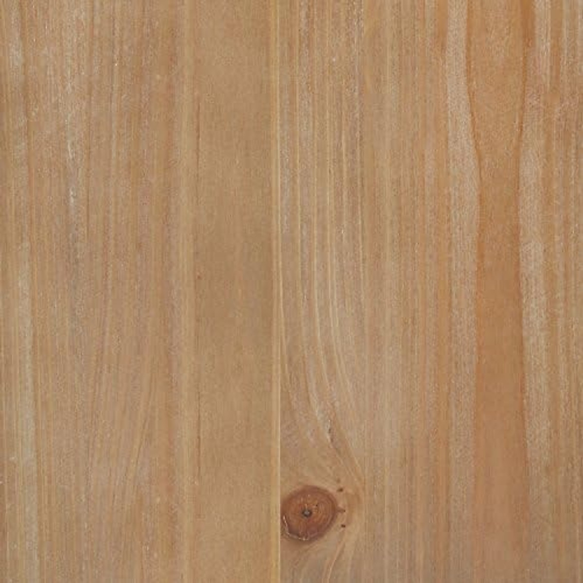 Amazon Brand – Stone & Beam Modern Rustic Wood and Metal Side End Table, 16.25" W, Natural