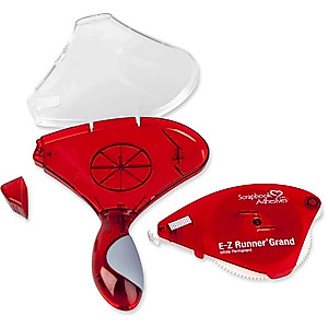 Scrapbook Adhesives by 3L 01251-6 Double-Sided E-Z Runner Grand Adhesive Refill, 150-feet,white