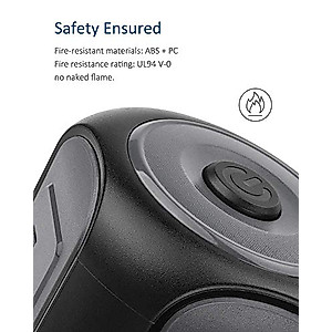 SUPERDANNY 9.8ft USB Power Strip Tower Surge Protector with 9 Outlet 4 USB 1080J Surge Protection, 2Pack, Black & Blue