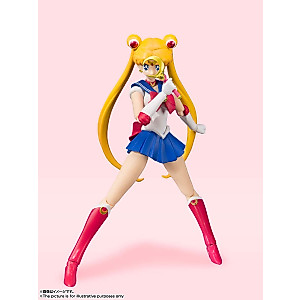TAMASHII NATIONS - Pretty Guardian Sailor Moon - Sailor Moon -Animation Color Edition-, Bandai Spirits S.H.Figuarts Action Figure