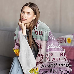 BRITHBORTH 25th Birthday Gifts for Women Blanket, 25th Birthday Decorations for Men Women, 25th Birthday, Best 25th Gift Ideas for Daughter Niece Bestie Sister Friends Blanket 60"x50"