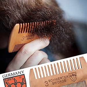 3 Swords Germany – beard mustache care comb (VGW)