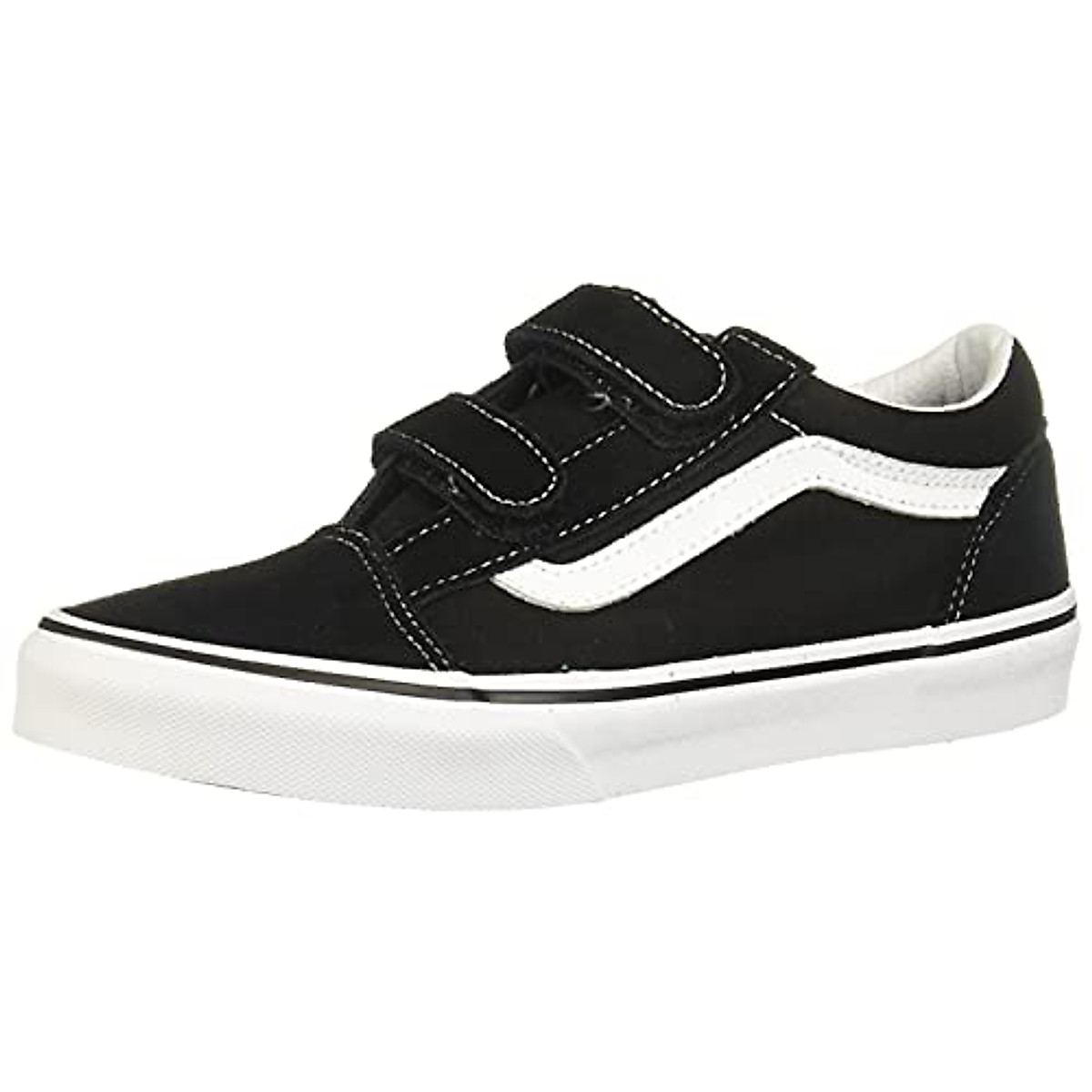 Vans Old Skool V Junior/Big Kids/Youth Shoes Black/White VN0A4UI16BT 4