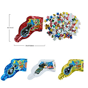 12 pcs Confetti Poppers Cannons Inflatable Shooter Handheld Confetti Cannon Party Confetti, Eco-friendly Material for Family Party Birthday Wedding Graduation Celebrations Decoration Toy