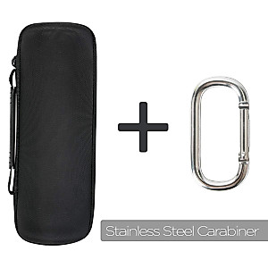 co2CREA Hard Travel Case Replacement for Ultimate Ears UE Boom 4 / Boom 3 Portable Bluetooth Wireless Speaker (Black Case)