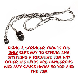 KESHES Archery Recurve Bow Stringer Tool - Limbsaver String tool for Recurve bow Longbow accessories