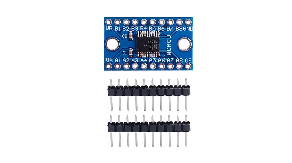 GeeekPi 6Pack TXS0108E 8 Channel Logic Level Converter Bi-Directional High Speed Full Duplex ...