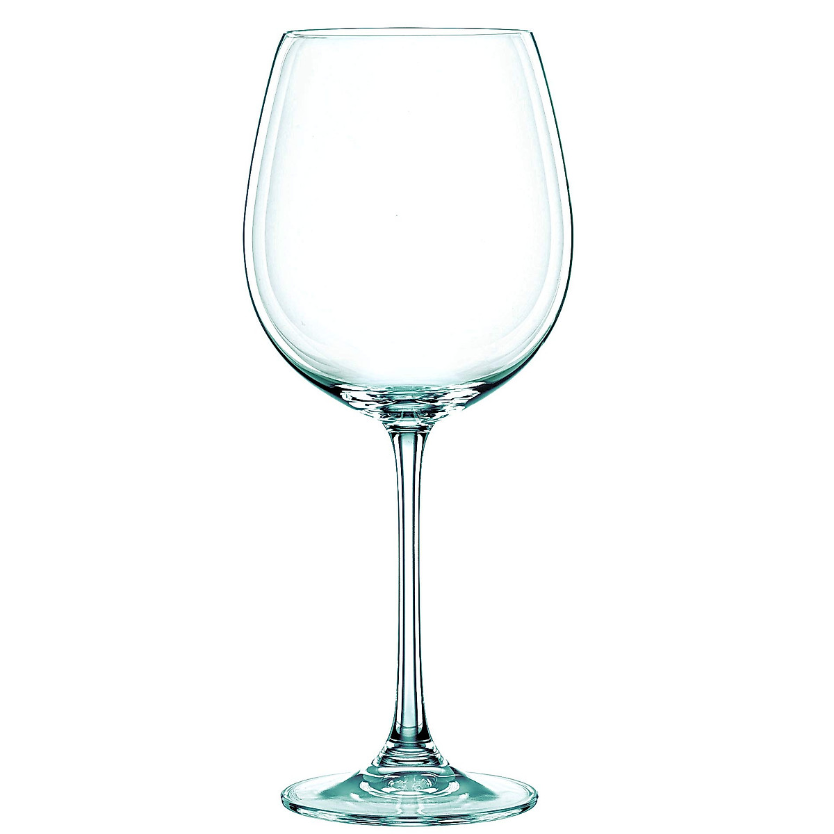 Nachtmann Vivendi Collection, Red Wine Glasses, Set of 4, Made of Crystal Glass, Clear, Long Stem, Ideal for Cabernet, Burgundy, Pinot Noir, Bordeaux, Dishwasher Safe