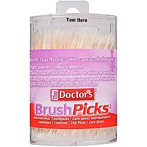 Brushpicks Toothpicks, 275 Count