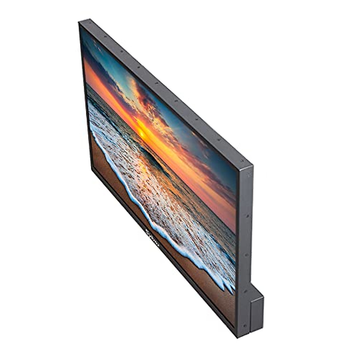 SYLVOX 55 inch Outdoor TV, 4K UHD Waterproof Outdoor Smart Television, Built-in Dual Speakers Support Bluetooth & 2.4G WiFi, Integrated ATSC & NTSC Tuner, 1000nits Suitable for Partial Sun Areas