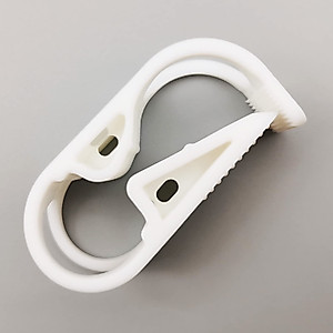 10PCS PBT Plastic Tubing Clamp 140 Degree Celsius Heat Resistant Adjustable Tube Clip Laboratory Industrial Flow Control Hose Clamp