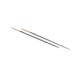 Clover Needles, Applique/Sharps No. 9, Black/Gold