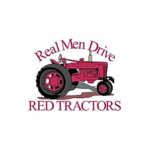 CafePress Drive Red Tractors Mugs Ceramic Coffee Mug, Tea Cup 11 oz