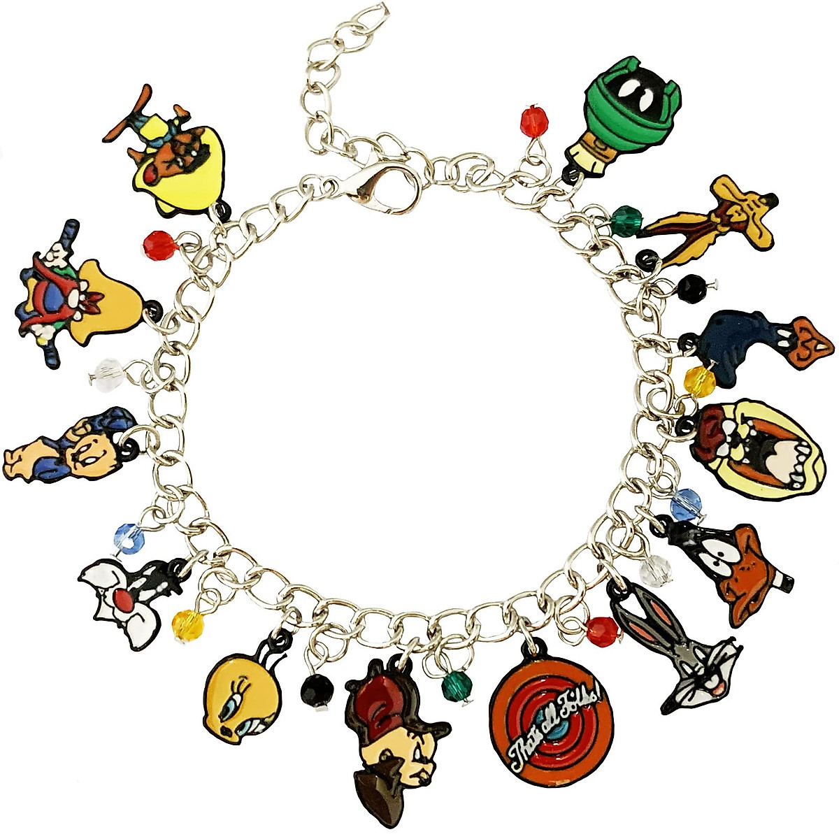 FJCPHAHA Animation Charm Bracelet Gifts for Adults Woman Men
