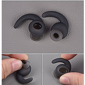 3 Pairs (S M L) Anti-Slip Silicone Eartips Earbuds Eargels Compatible with JBL Synchros Reflect BT Sports Wireless Earphones