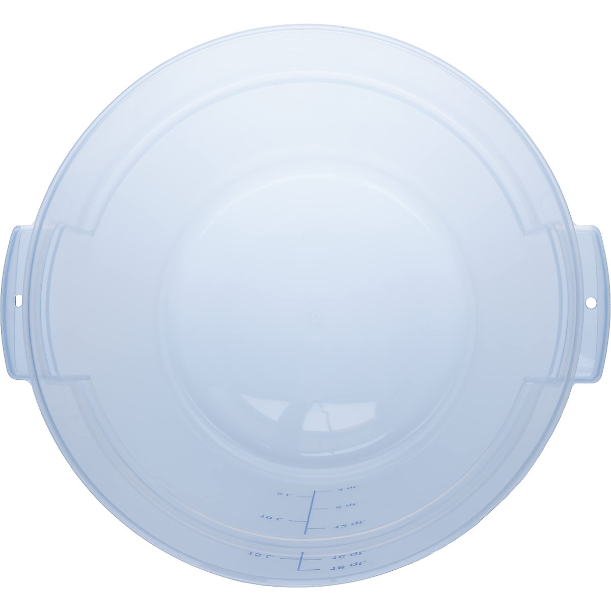 Carlisle FoodService Products Storplus Round Food Storage Container with Stackable Design for Catering, Buffets, Restaurants, Polypropylene (Pp), 18 Quart, Clear, (Pack of 6)