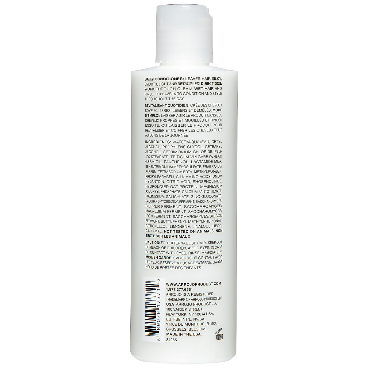 ARROJO Daily Conditioner, Revitalizing Rhubarb, 8.5 fl.oz.