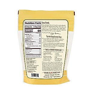 Bob's Red Mill Organic Coconut Flour, 16-ounce (Pack of 4)