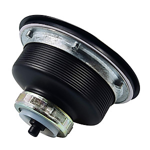 KONE Black Kitchen Sink Drain Matte Black Sink Strainer 3-1/2 Inch Drain Assembly Kit Replacement for Universal 3.5 Inch Kitchen Sink, All Stainless Steel Body with Strainer Basket and Drain Stopper