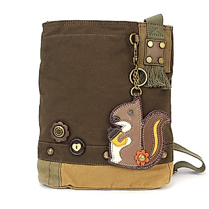 CHala Patch Crossbody Bag-Squirrel (Dark Brown)
