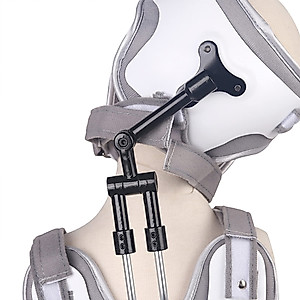 WILLQ Adjustable Cervical Thoracic Orthosis Lumbar Support for Neck and Upper Back Injuries Relief Fracture Fixation Cervical Vertebra Rehabilitation Support Cervical Thoracic Orthosis