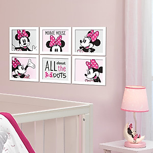 Lambs & Ivy Disney Baby Minnie Mouse Unframed Nursery/Child Wall Art