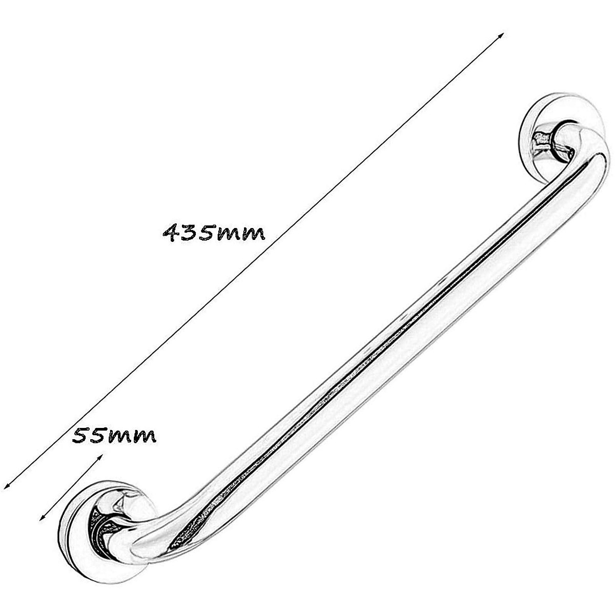 HongLianRiven Bath Handle Towel Rail Shower Grab Bar, Elderly Disabled Pregnant Women, Safety Non-Slip Accessible Bathroom Handrails, Bathtub, Toilet, Kitchen